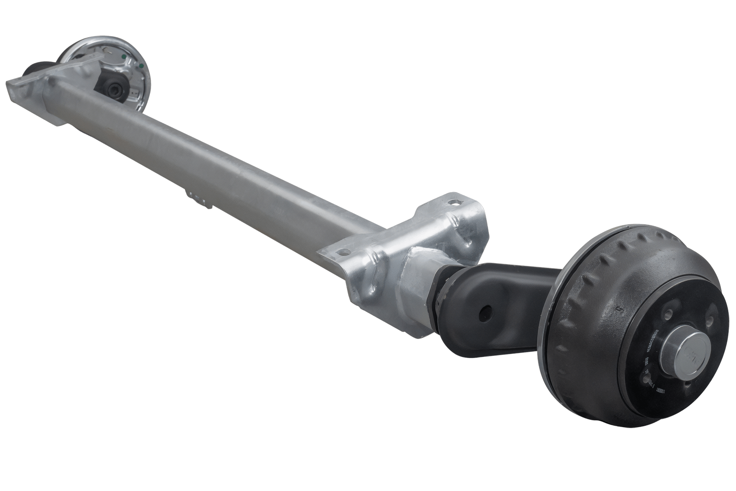 Axa franata AL-KO COMPACT pentru remorca / remorca 1000kg 1220mm 1780mm 4x100 - UNITRAILER