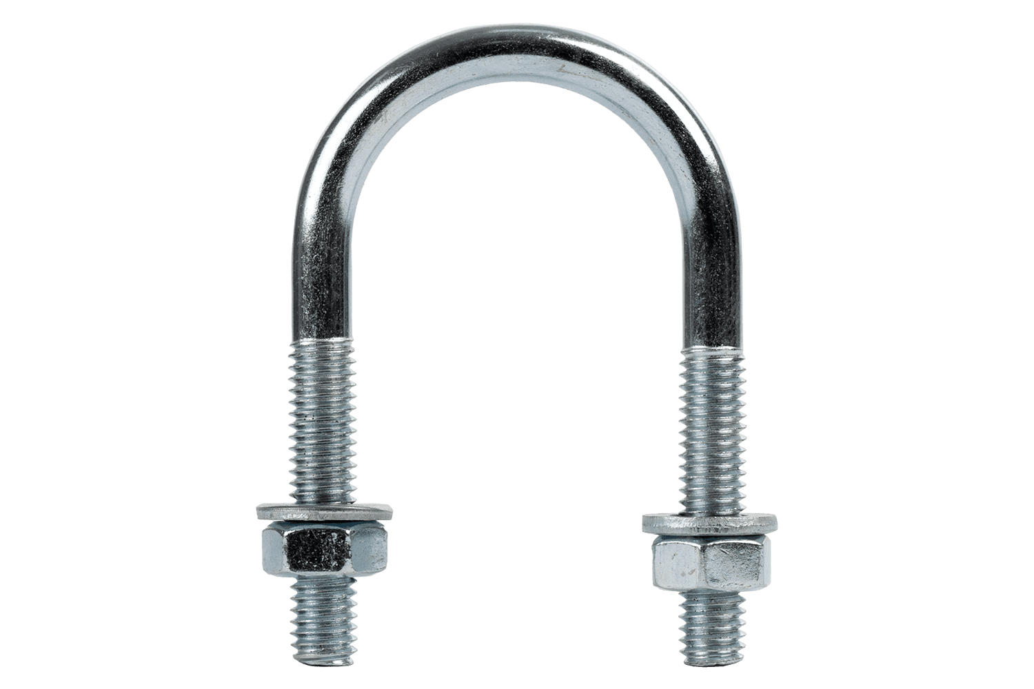 Șurub colier tip U cu piulițe și șaibe M6 x 28 (3/4") - UNITRAILER