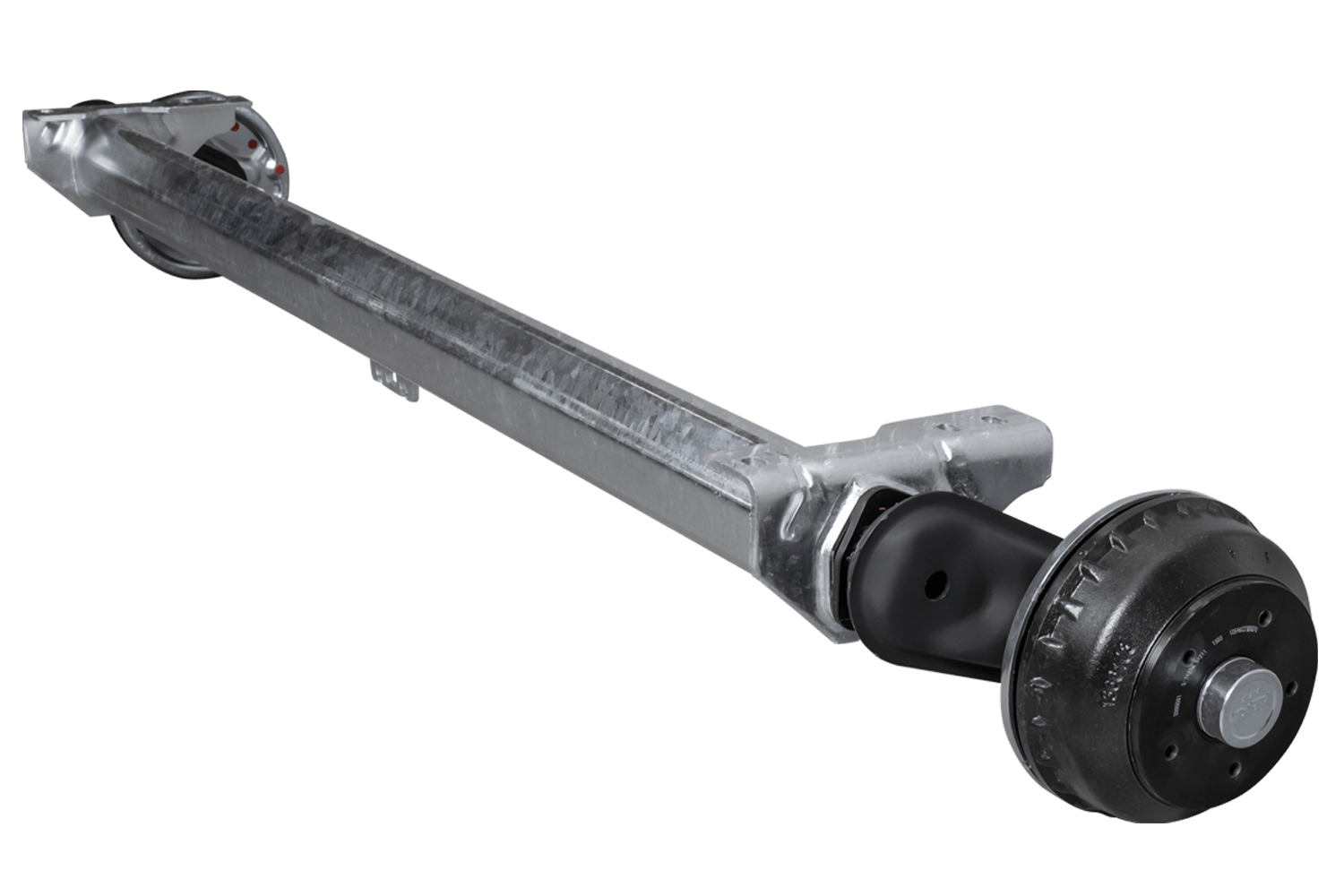 Axa franata AL-KO COMPACT pentru remorca / remorca 1350kg 1400mm 1850mm 5x112 - UNITRAILER