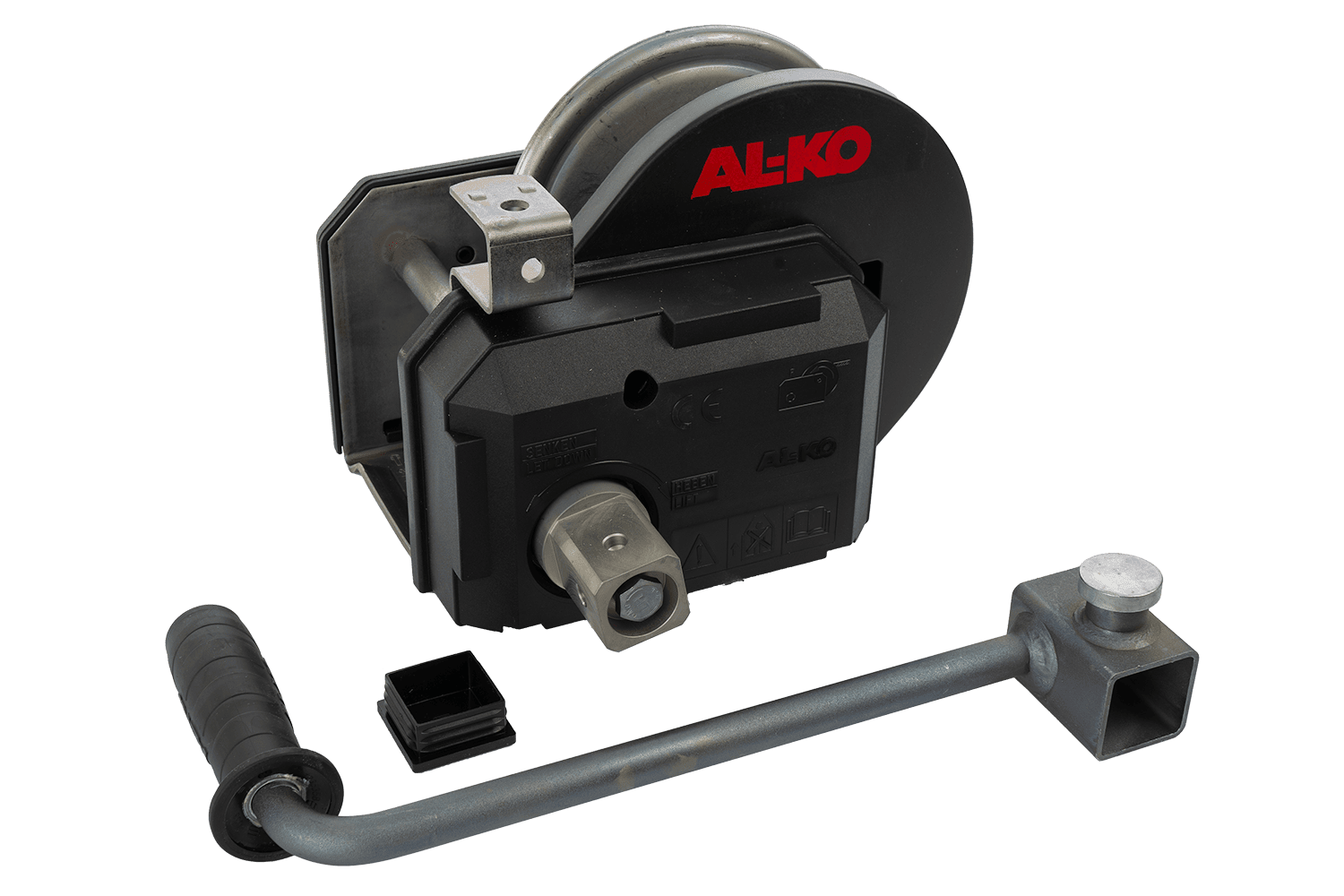 Troliu, troliu manual pentru remorcă AL-KO 900kg cu frână și derulare ...